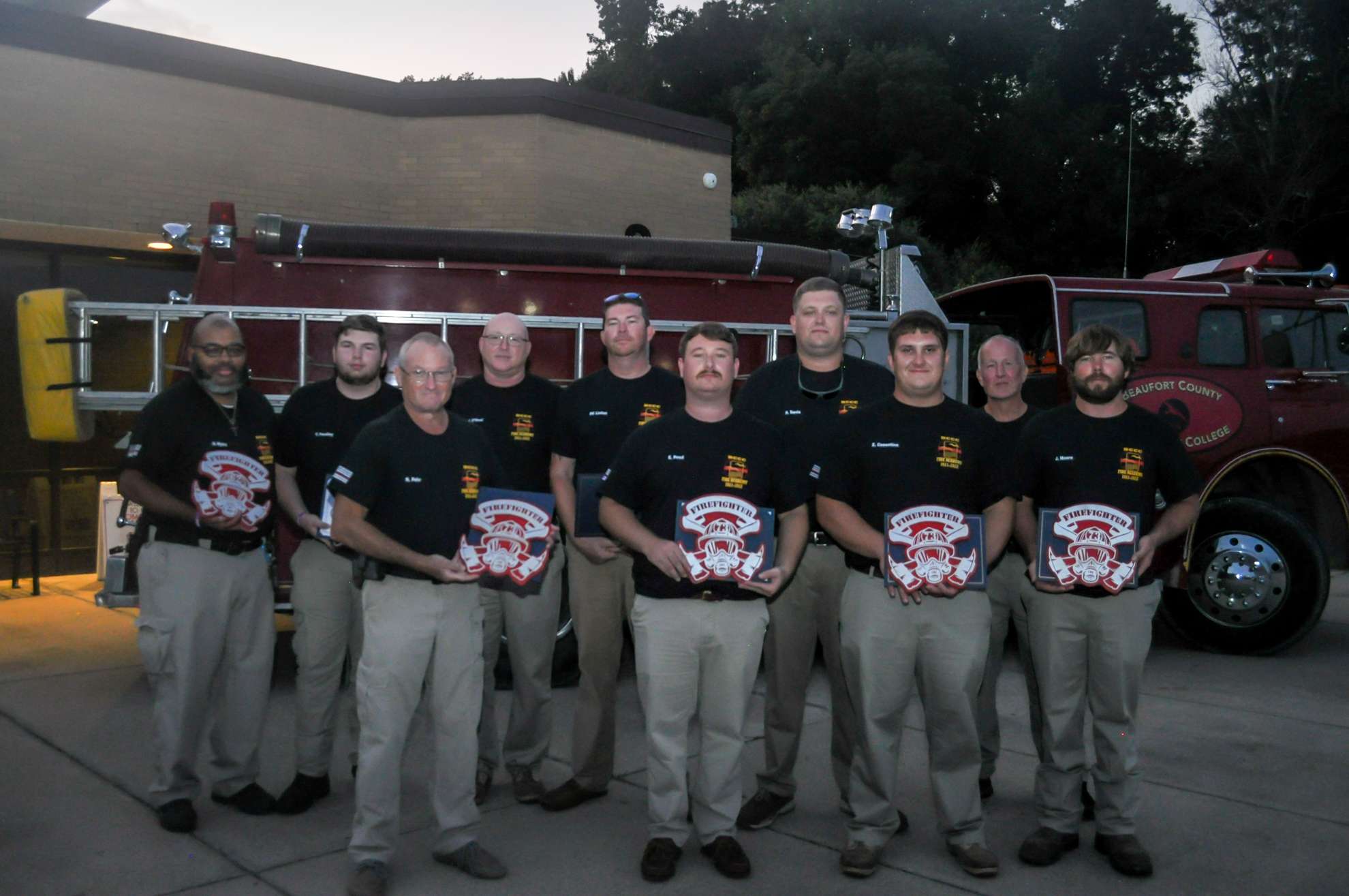 Twelve graduate from BCCC fire academy - Beaufort County Community College