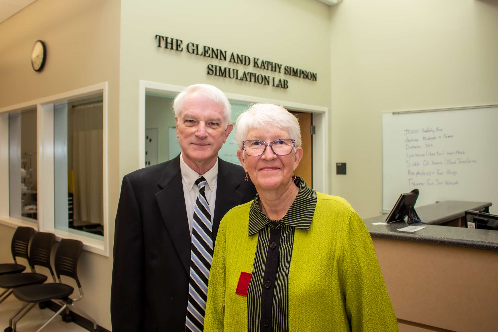 BCCC dedicates Glenn and Kathy Simpson Simulation Lab - Beaufort County ...