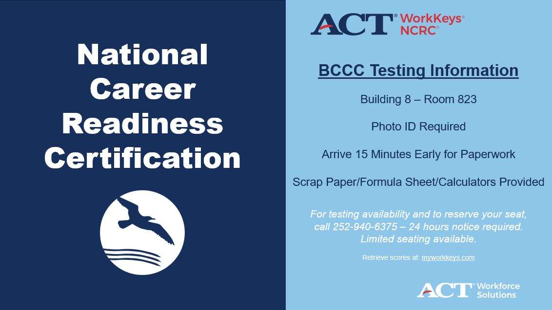 National Career Readiness Certificate (NCRC) - Beaufort County ...