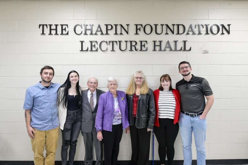 BCCC Dedicates Lecture Hall to Honor The Chapin Foundation - Beaufort ...